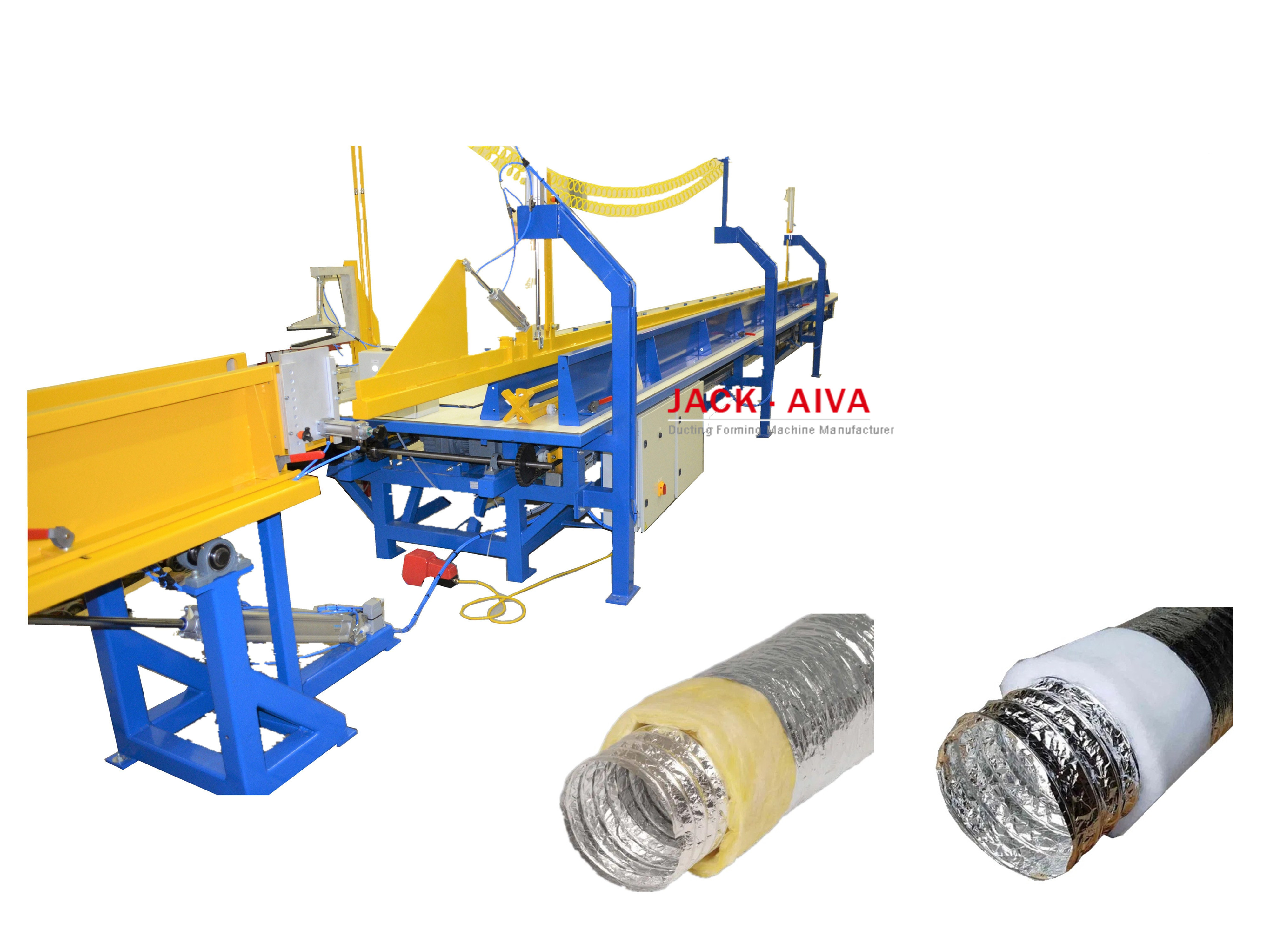 Flexible Insulated HVAC Duct Machine Ductwork Machine